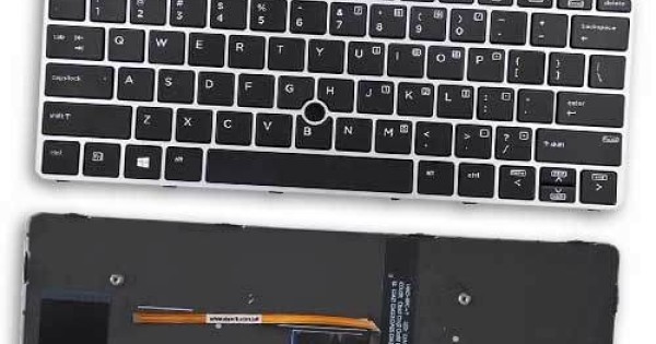 Original Backlit Keyboard for HP EliteBook 725 G3, 725 G4, 820 G3, 820 ...