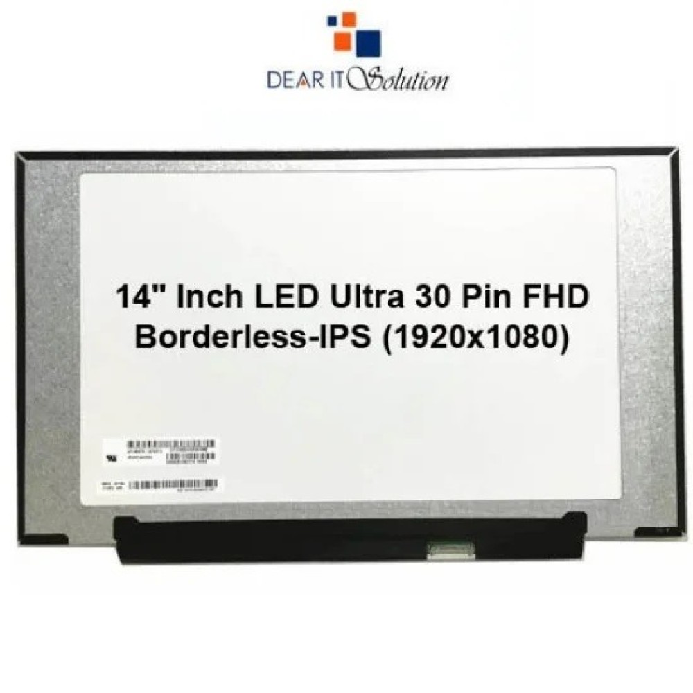 14" Ultra Slim FHD Laptop Display – 30 Pin Connector Best Price | BD