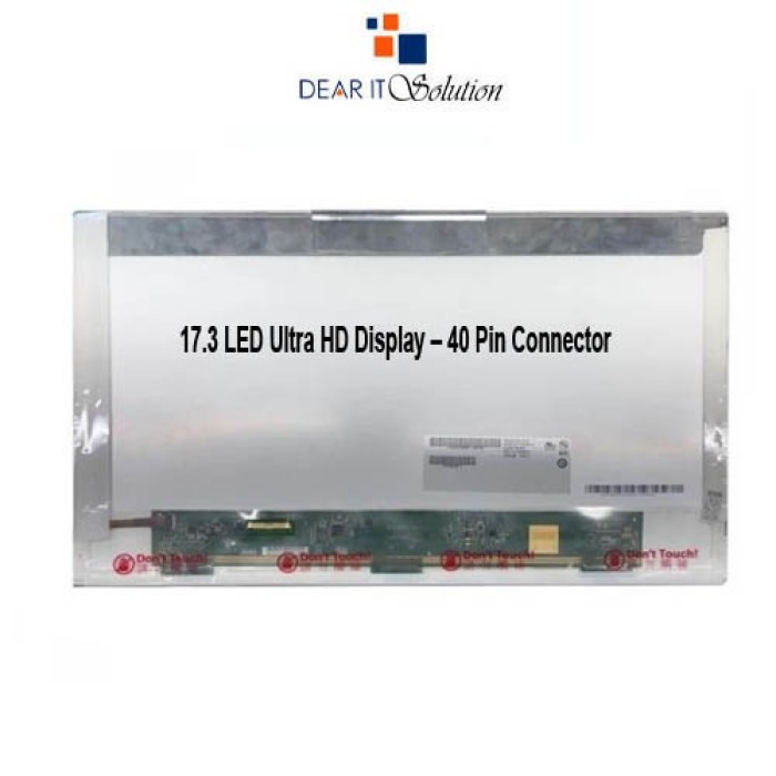 17.3" LED Ultra HD Display – 40 Pin Connector Best Price | BD