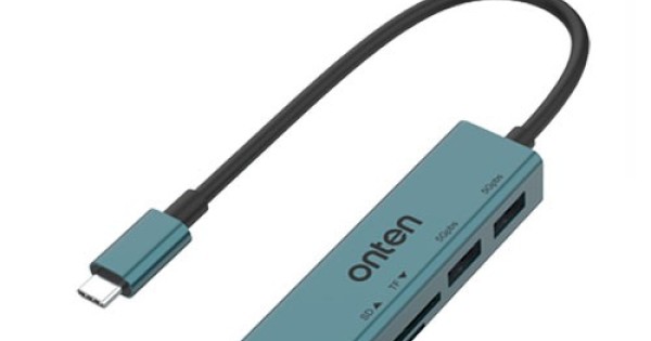 ONTEN OTN-9598 Type-C to RJ45 (1000m) Hub Best Price | BD