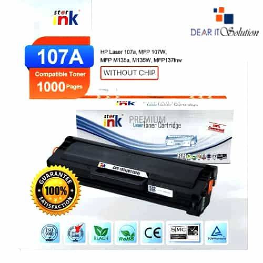 STARINK 107A Black LaserJet Toner with Chip Best Price | BD