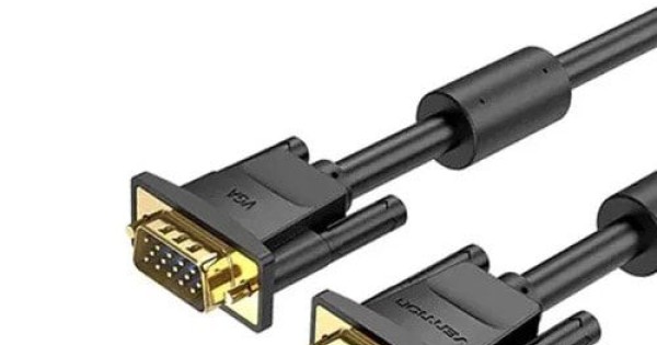 VENTION DAEBL VGA(3+6) Male to Male Cable with Ferrite Cores 10M Best ...